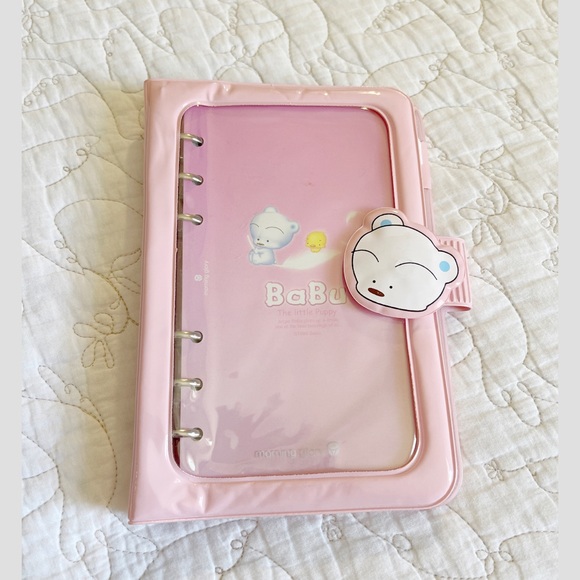 Sanrio | Other | Vintage 9s Y2k Pink Babu Mini Organizer Zipper Planner ...